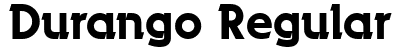Durango Regular: Free Font Download | MaisFontes