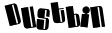 Dustbin: Free Font Download | MaisFontes