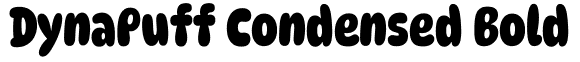 DynaPuff Regular: Download Free Font | MaisFontes
