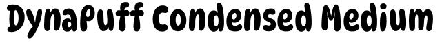 DynaPuff Regular: Download Free Font | MaisFontes