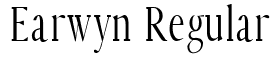 Earwyn Regular: Free Font Download | MaisFontes