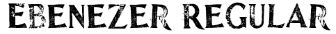 Ebenezer Regular: Download Free Font | MaisFontes