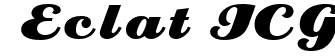 Eclat ICG: Free Font Download | MaisFontes