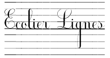 Ecolier Lignes: Free Font Download | MaisFontes