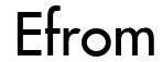 Efrom: Free Font Download | MaisFontes