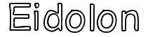 Eidolon: Free Font Download | MaisFontes