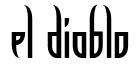 El Diablo: Free Font Download | MaisFontes