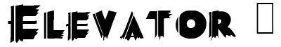 Elevator 1: Free Font Download | MaisFontes