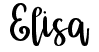 Elisa: Free Font Download | MaisFontes