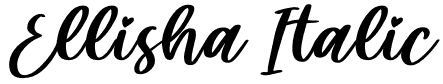 Ellisha Italic: Free Font Download | MaisFontes