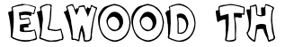 Elwood Th: Free Font Download | MaisFontes