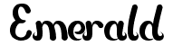 Emerald Font: Free Download | MaisFontes