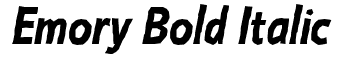 Emory Bold Italic: Free Font Download | MaisFontes