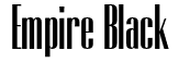 Empire Black: Free Font Download | MaisFontes