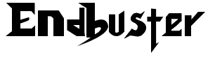 Endbuster: Baixar Fonte Grátis | MaisFontes