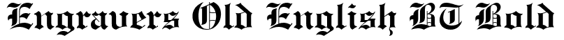 Engravers Old English Font: Free Download | MaisFontes