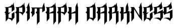 Epitaph Darkness: Free Font Download | MaisFontes