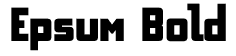Epsum Regular Font: Free Download | MaisFontes
