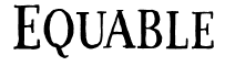 Equable: Free Font Download | MaisFontes