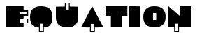 Equation Font: Free Download | MaisFontes