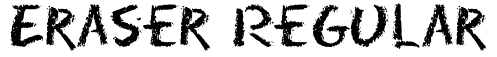 Eraser Regular: Free Font Download | MaisFontes