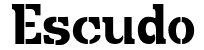 Escudo: Free Font Download | MaisFontes
