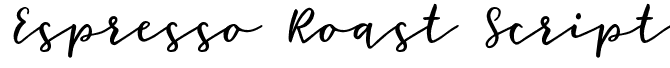 Espresso Roast Script Font: Free Download | MaisFontes