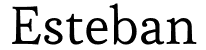 Esteban: Free Font Download | MaisFontes