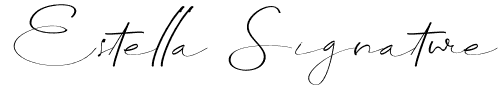 Estella Signature: Baixar Fonte Grátis | MaisFontes