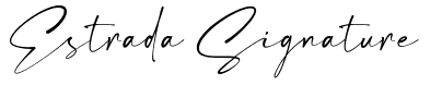 Estrada Signature: Free Font Download | MaisFontes