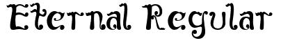 Eternal Regular Font: Free Download | MaisFontes