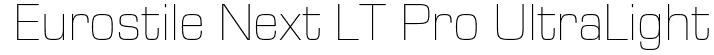 Eurostile Next LT Pro Font Family: Free Download | MaisFontes
