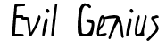 Evil Genius: Free Font Download | MaisFontes