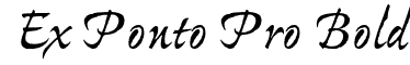 Ex Ponto Pro Bold Font: Free Download | MaisFontes