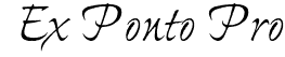 Ex Ponto Pro Font: Free Download | MaisFontes
