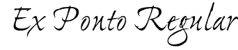 Ex Ponto Pro Font: Free Download | MaisFontes