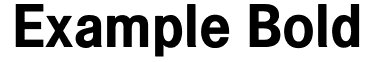 Example Bold: Free Font Download | MaisFontes