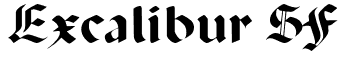 Excalibur SF Font: Free Download | MaisFontes