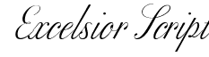 Excelsior Script Font: Free Download | MaisFontes