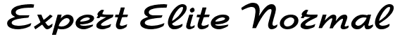 Expert Elite Normal: Baixar Fonte Grátis | MaisFontes