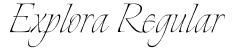 Explora Regular: Free Font Download | MaisFontes