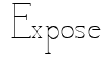 Expose: Free Font Download | MaisFontes