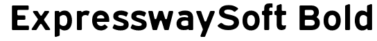 ExpresswaySoft Bold: Free Font Download | MaisFontes