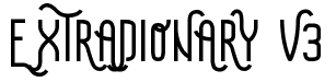 EXTRADIONARY V2 Font: Free Download | MaisFontes