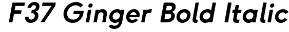 F37 Ginger Font: Free Download | MaisFontes