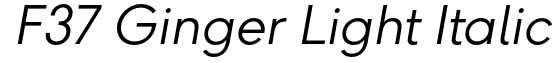 F37 Ginger Font: Free Download | MaisFontes