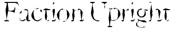 Faction Upright Font: Free Download | MaisFontes