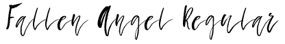 Fallen Angel Regular: Free Font Download | MaisFontes