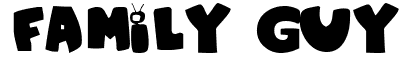Family Guy Font: Free Download | MaisFontes