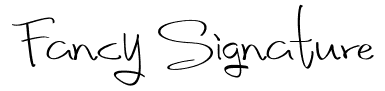 Fancy Signature: Free Font Download | MaisFontes